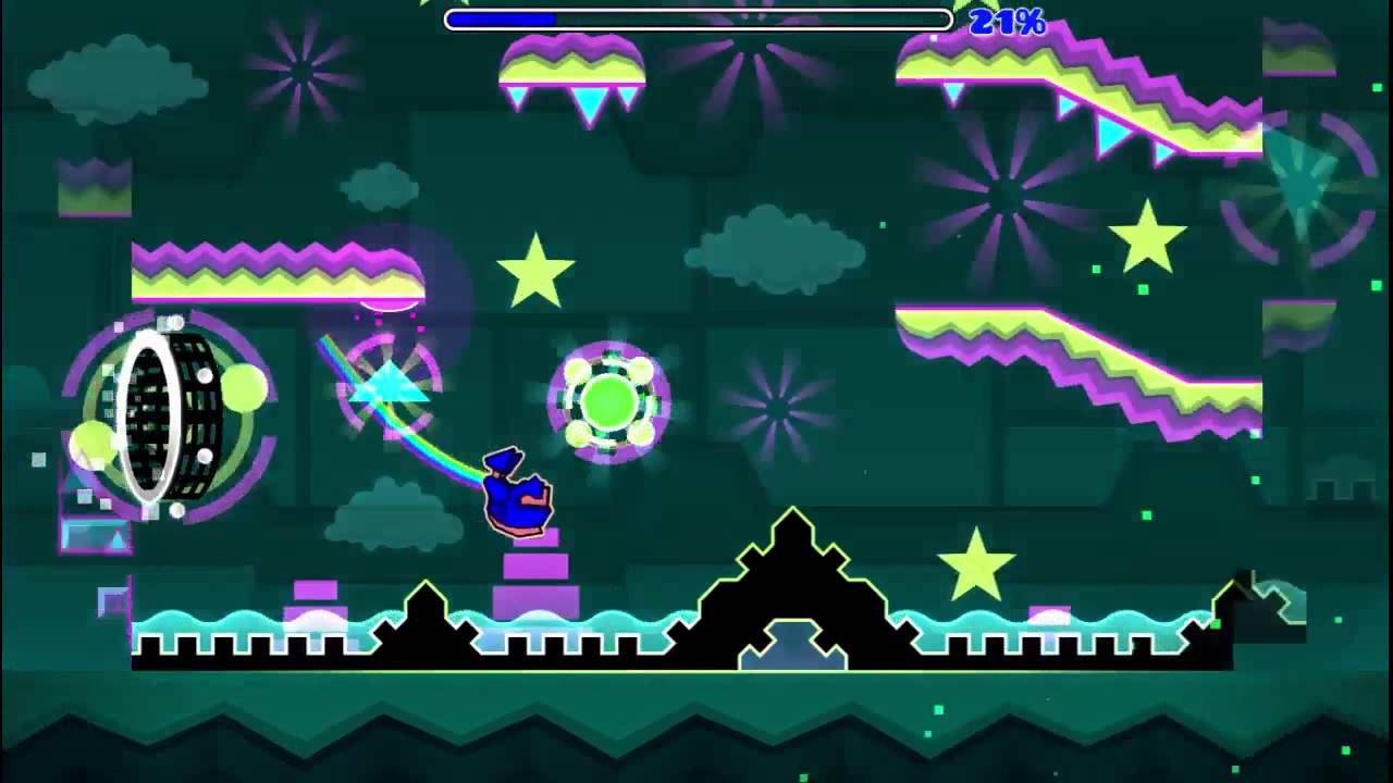 Geometry Dash [2.0]-Tiny Spaceship by CreatorJR- - YouTube