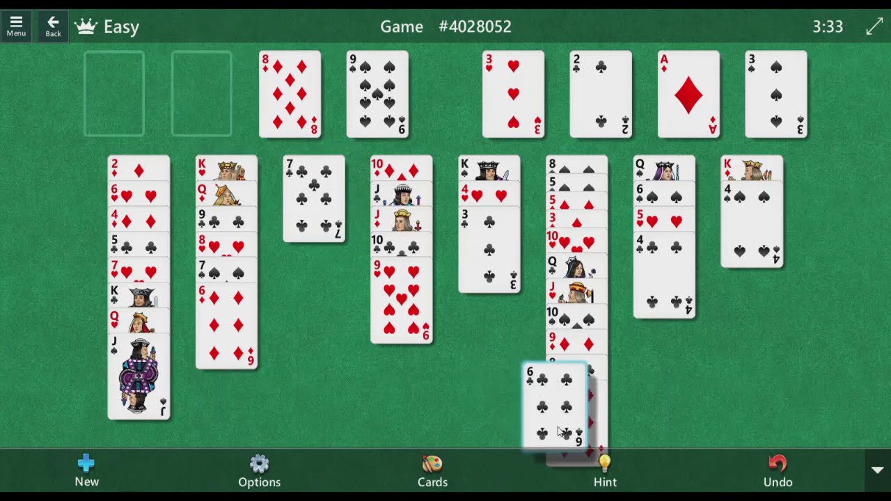 XBOX Live Games | Microsoft Solitaire - Freecell | Level Easy ...