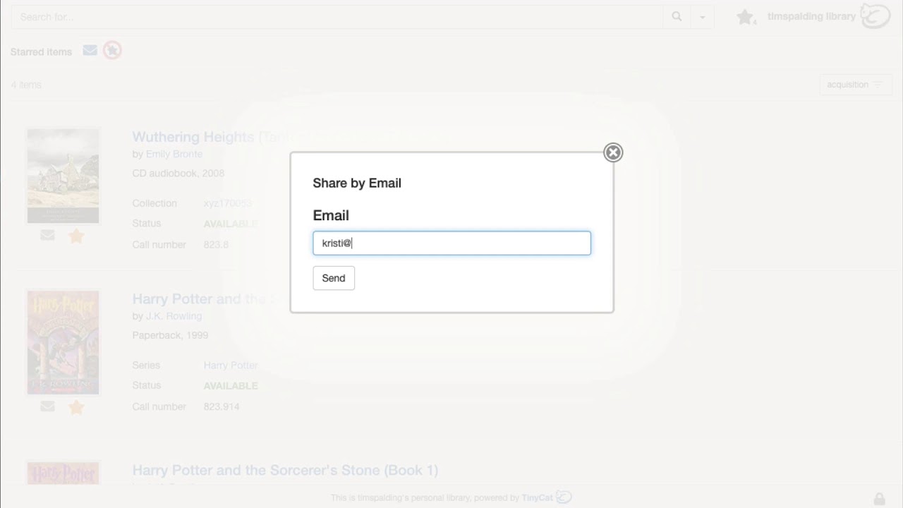 Tiny Tutorial: (New!) Starred Lists - YouTube