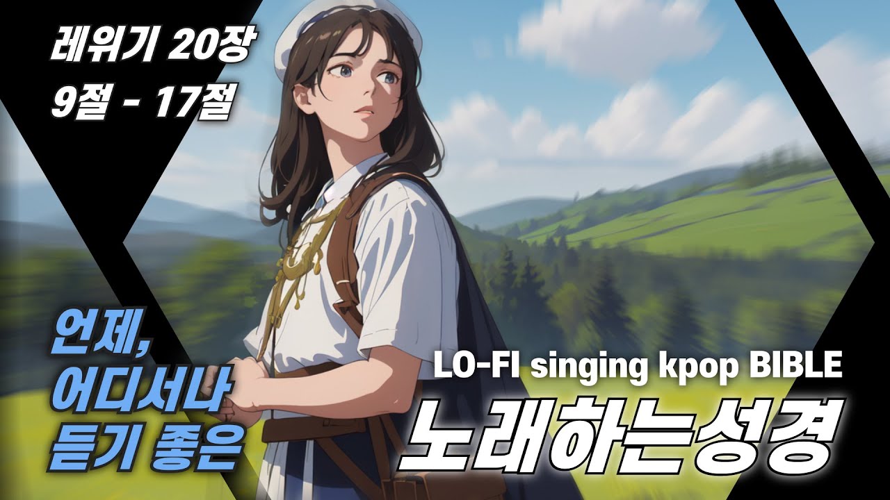 노래로 듣는 레위기 20장 9절 - 17절 : 운전중 듣기 좋은 성경 : 일할때 듣기 좋은 성경 #bible #노래하는성경 ...