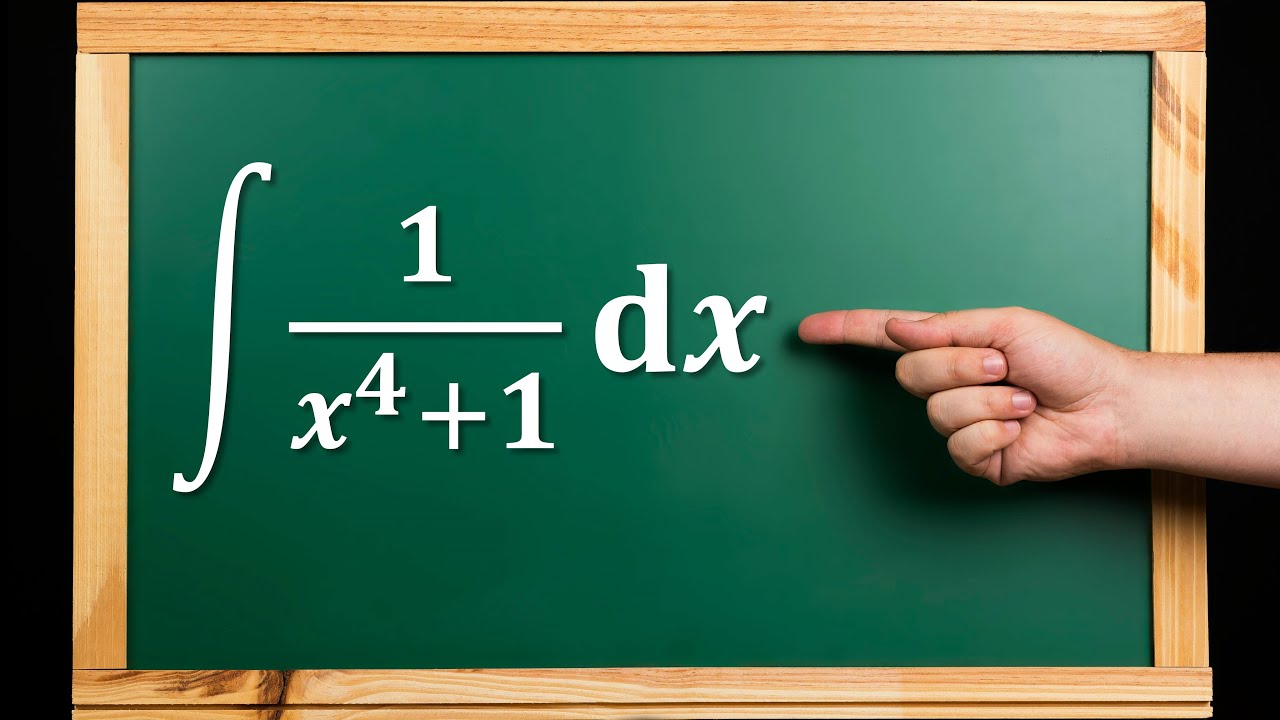 Integral of 1/(x^4 +1) | Learn Integration Class 12th and JEE Maths ...