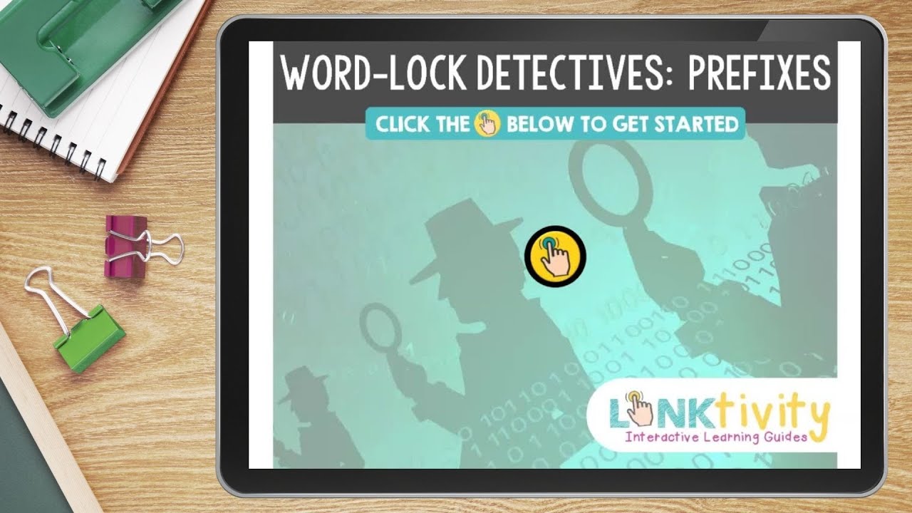 Word Work - Prefix (demo) - YouTube