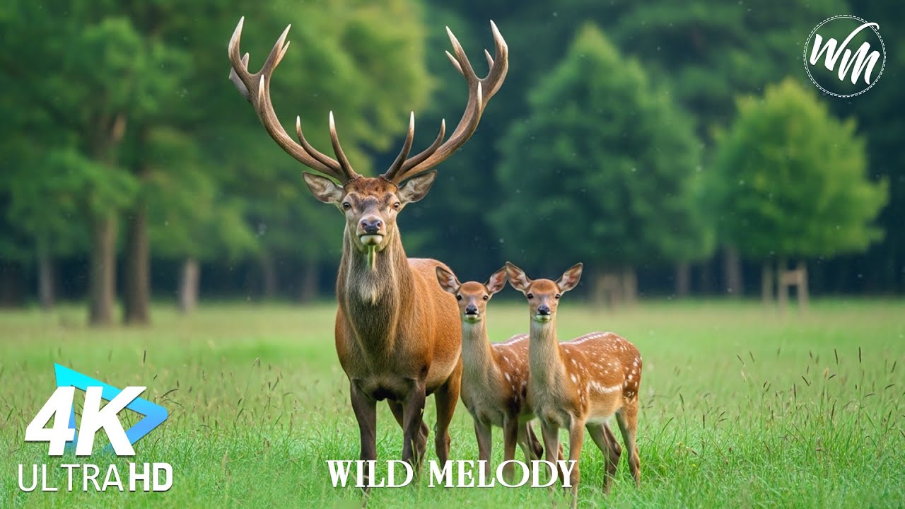 Amazing Wildlife 4K – Stunning Nature Scenes with Calming Piano ...