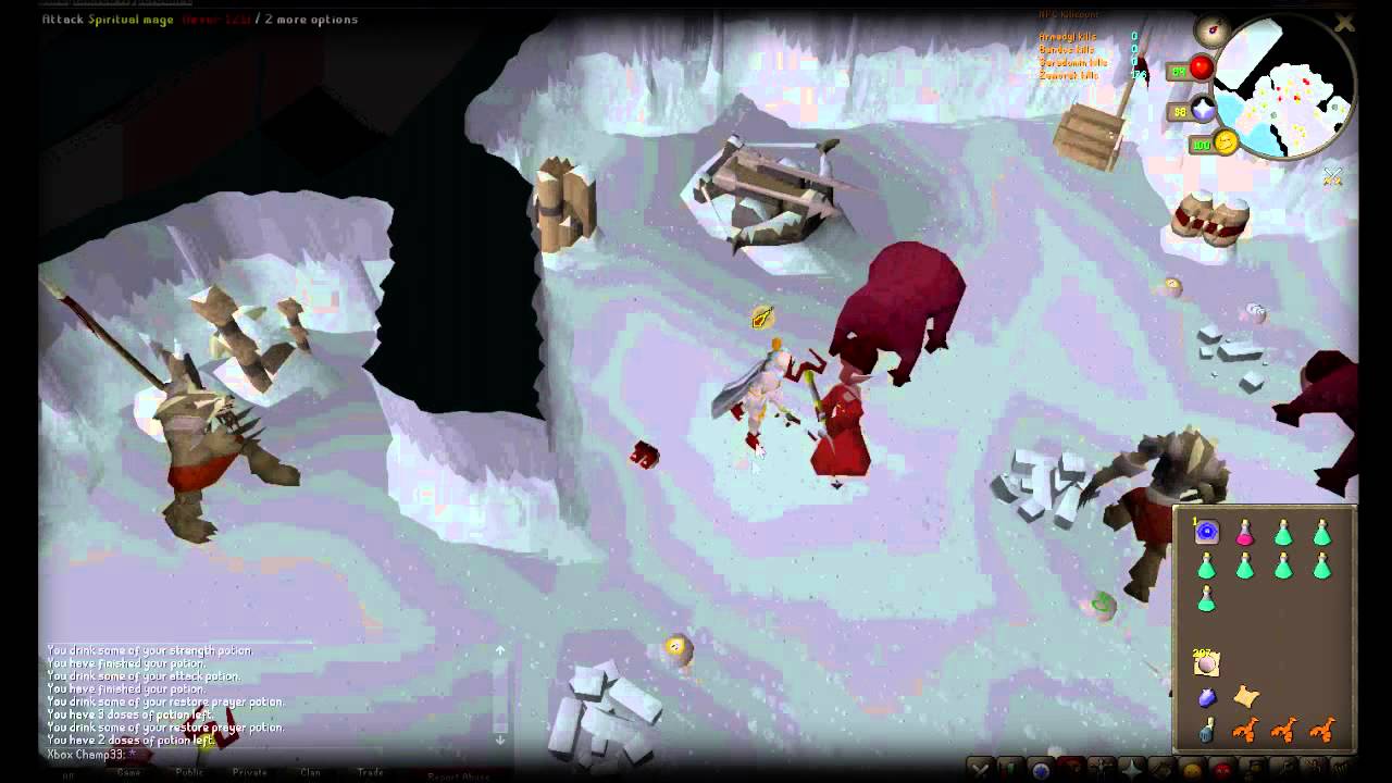 Runescape 2007 | Loot From 1000 Spiritual Mages - YouTube
