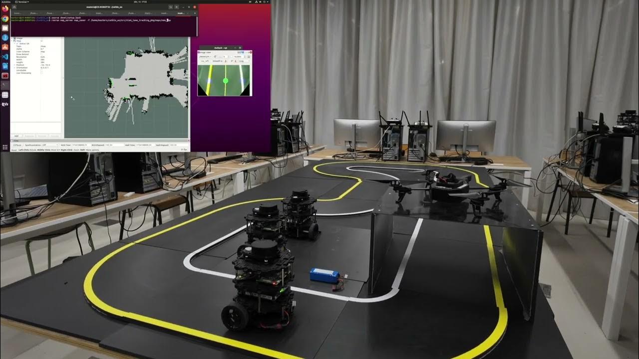 Lane Tracking & SLAM with Obstacle Avoidance – TurtleBot 3 Autonomous Navigation - YouTube