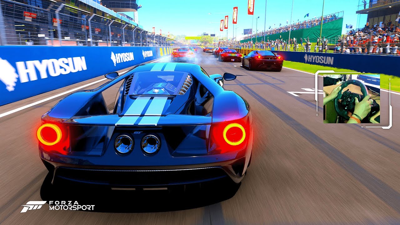 Ford GT 2017_Forza Motorsport_Racing Wheel Gameplay - YouTube