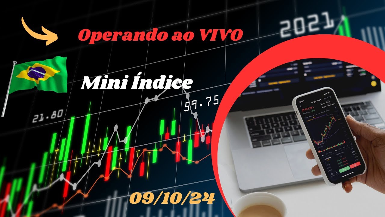 🔴 DAY TRADE ((AO VIVO)) | MINI ÍNDICE - WINV24 | B3 | DMX - INDICADOR ...