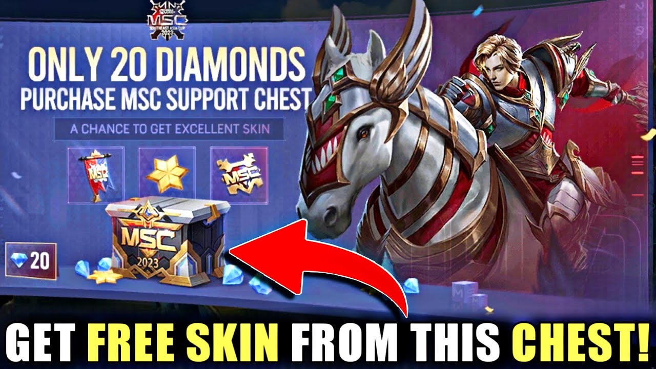 GET LEOMORD SKIN ONLY WITH 20 DIAMONDS | MSC SUPPORT CHEST - YouTube