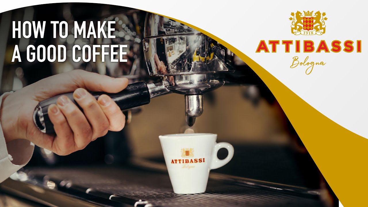 Caffè Attibassi: Making a good espresso - YouTube
