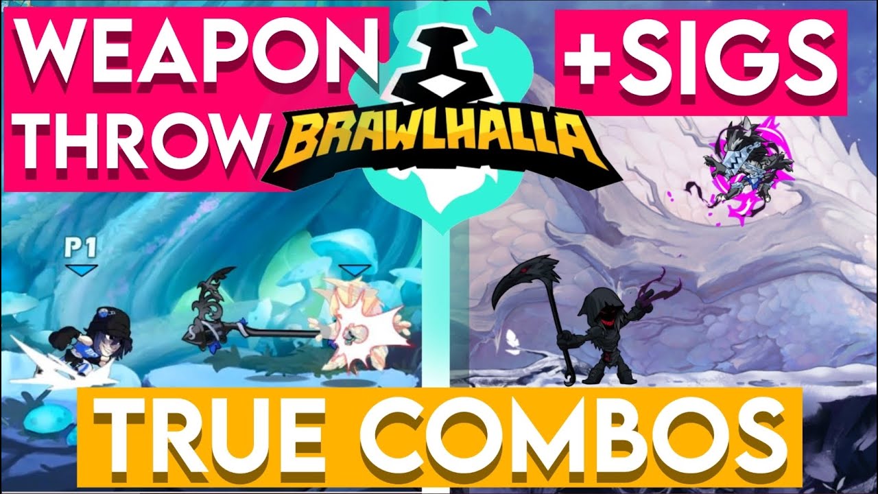Mastering True 3-Hit Weapon Throw + Signature Combos in Brawlhalla! 🔥 ...
