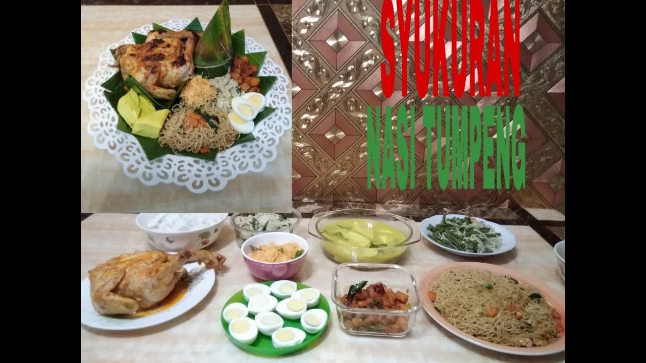SYUKURAN NASI TUMPENG - YouTube