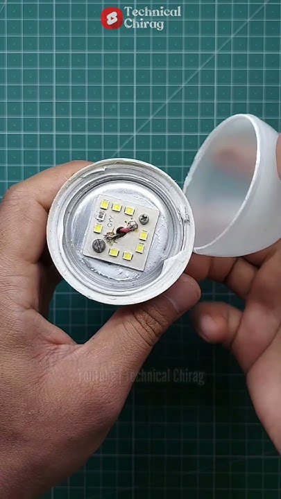 9v LED Repair | How to repair led bulb 💡 #diy - YouTube