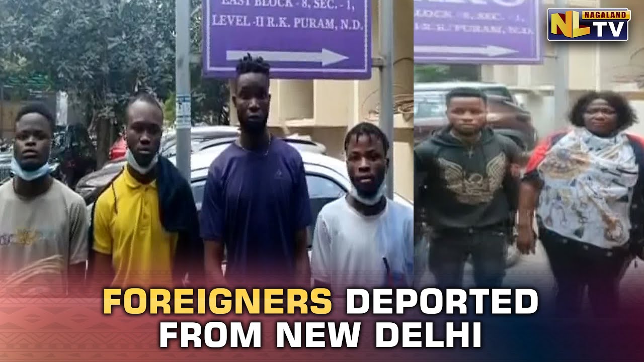 28 ILLEGALLY STAYING FOREIGNERS IN INDIA DEPORTED FROM NEW DELHI - YouTube