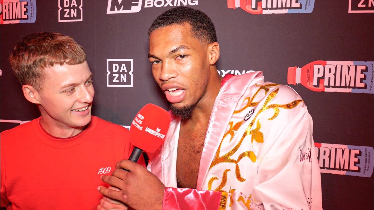 “I’M GONNA BE WORLD” AMIR ANDERSON REACTS TO KO WIN… - YouTube