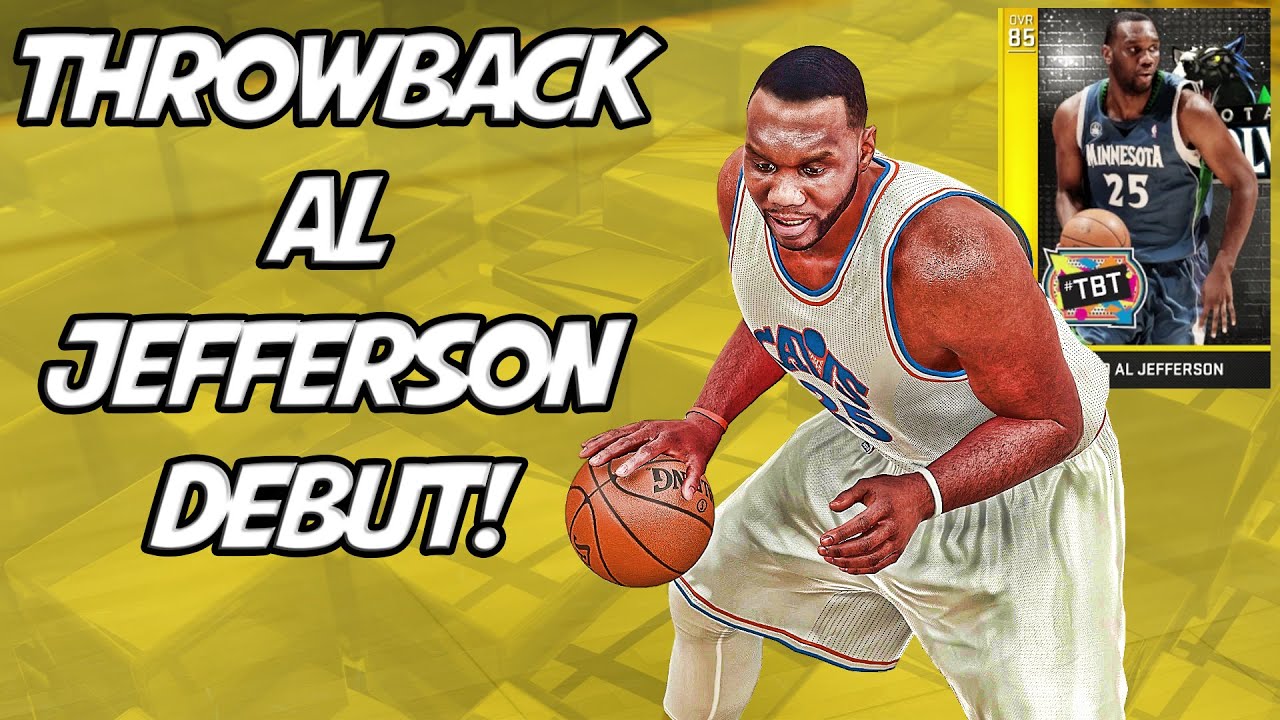 NBA 2K16 MyTeam - Throwback Al Jefferson Debut! - Varsity Squad - YouTube