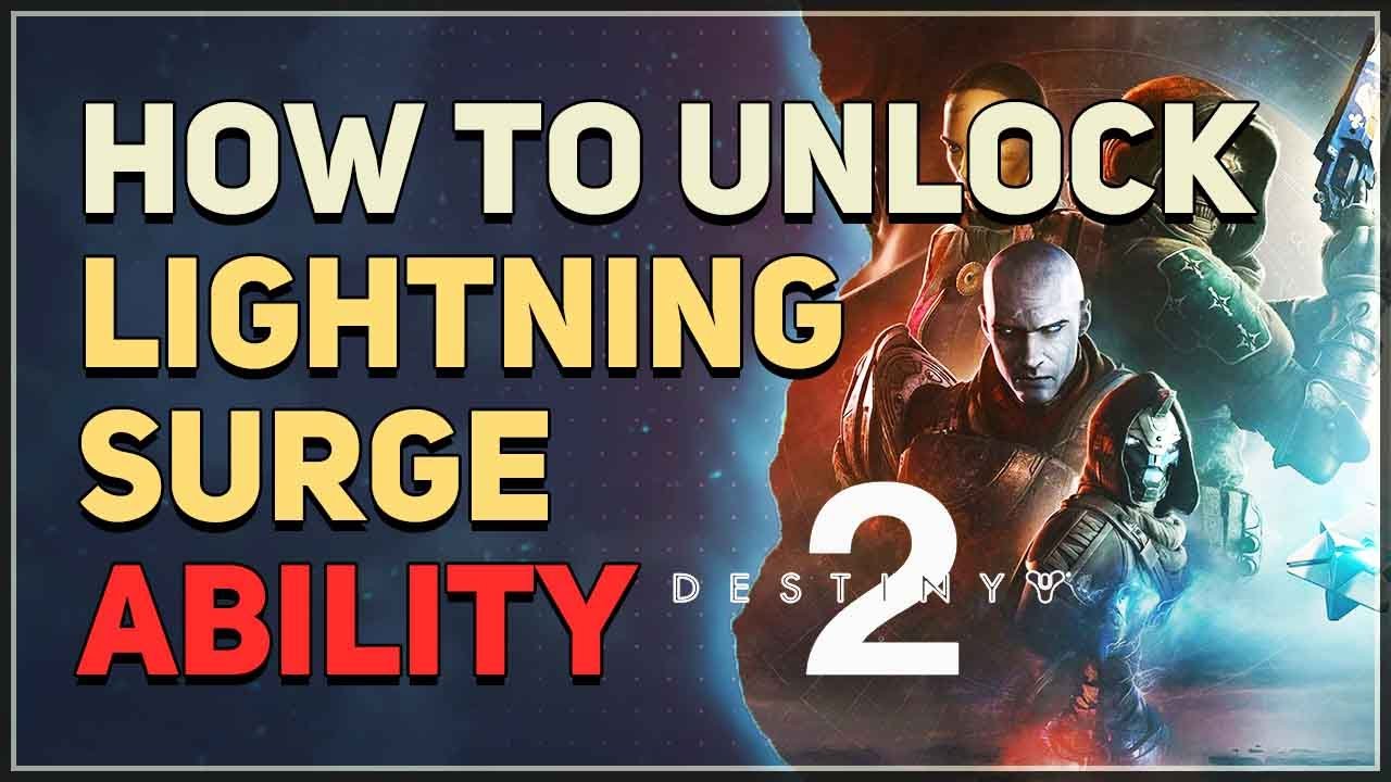 How to unlock Lightning Surge Destiny 2 Prismatic Ability - YouTube
