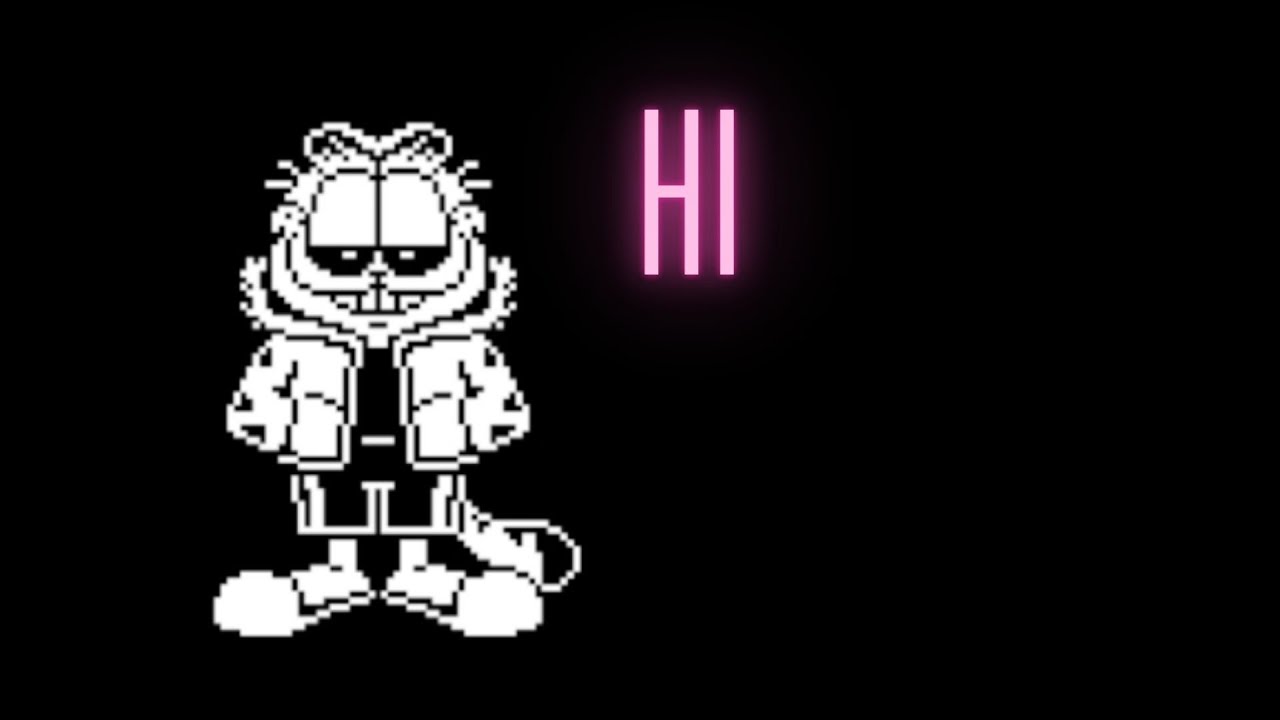 If Sans Undertale Was Garfield | Bad Monday Simulator: Undertale ...