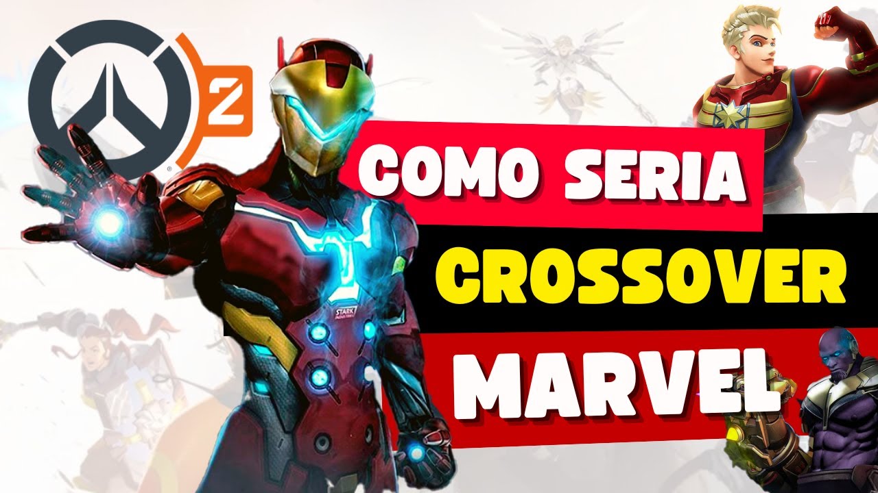 COMO SERIAM SKINS DA MARVEL EM OVERWATCH | OVERWATCH 2 CROSSOVER - YouTube