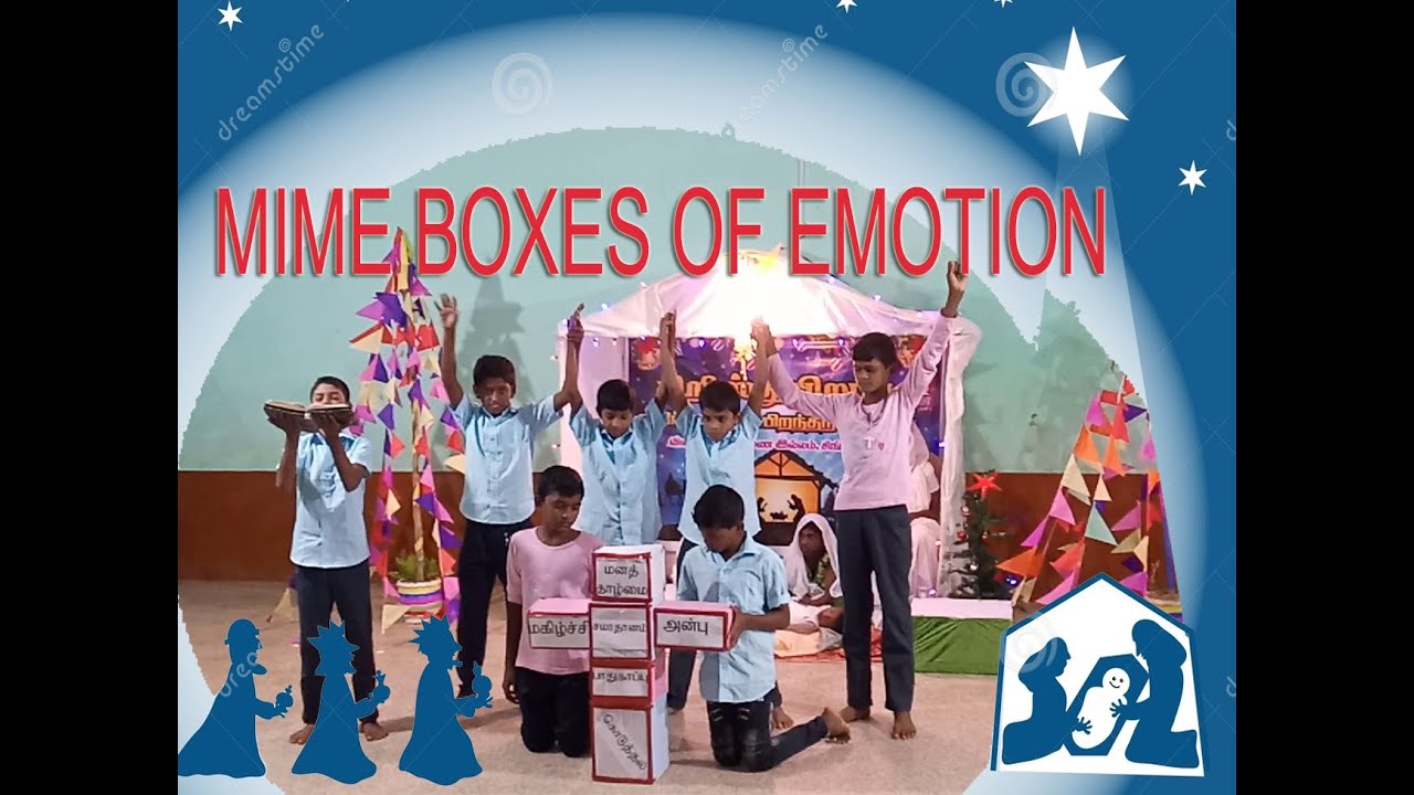 TAMIL CHRISTIAN SKIT MIME BOXES OF EMOTION - Vincent Home For Children ...