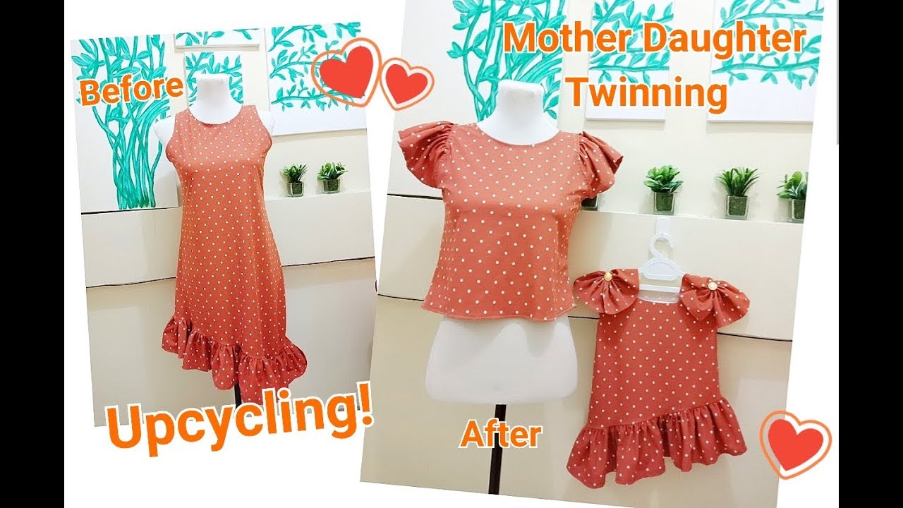 Vlog8: Mother Daughter easy DIY Twinning - YouTube