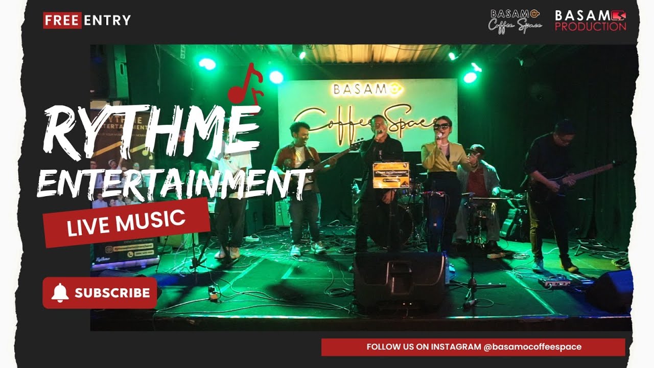 SINARAN - SHEILA MAJID BY RYTHME BAND AT BASAMO COFFEE SPACE - YouTube