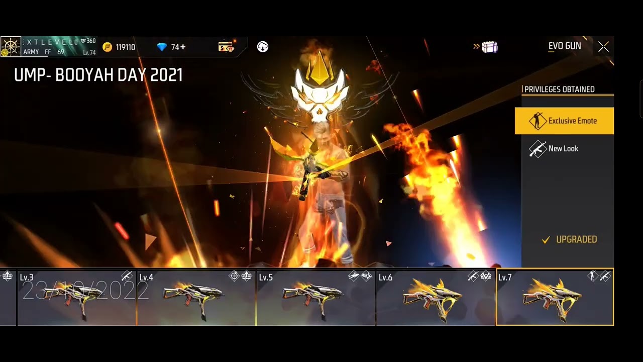 ALL EVO GUN MAX.... in my id.... - YouTube