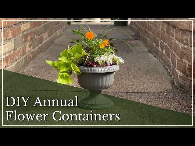 Homemade Flower Containers