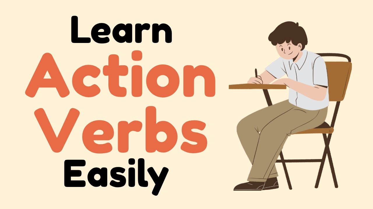 Learn Verbs Easily! Action, Saying, Sensing & More | English Grammar ...