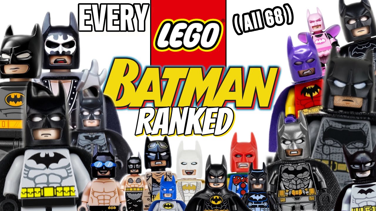 Ranking Every LEGO Batman Figure… - YouTube