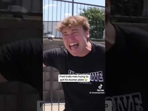 No license plate for you - YouTube