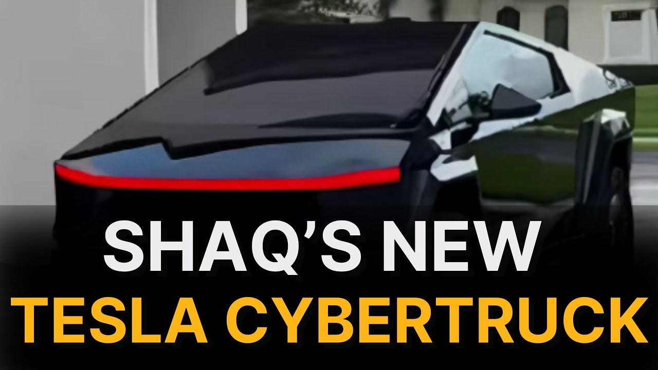 Shaq's New Widebody Carbon Fiber Tesla Cybertruck: Elon Musk's Reaction ...