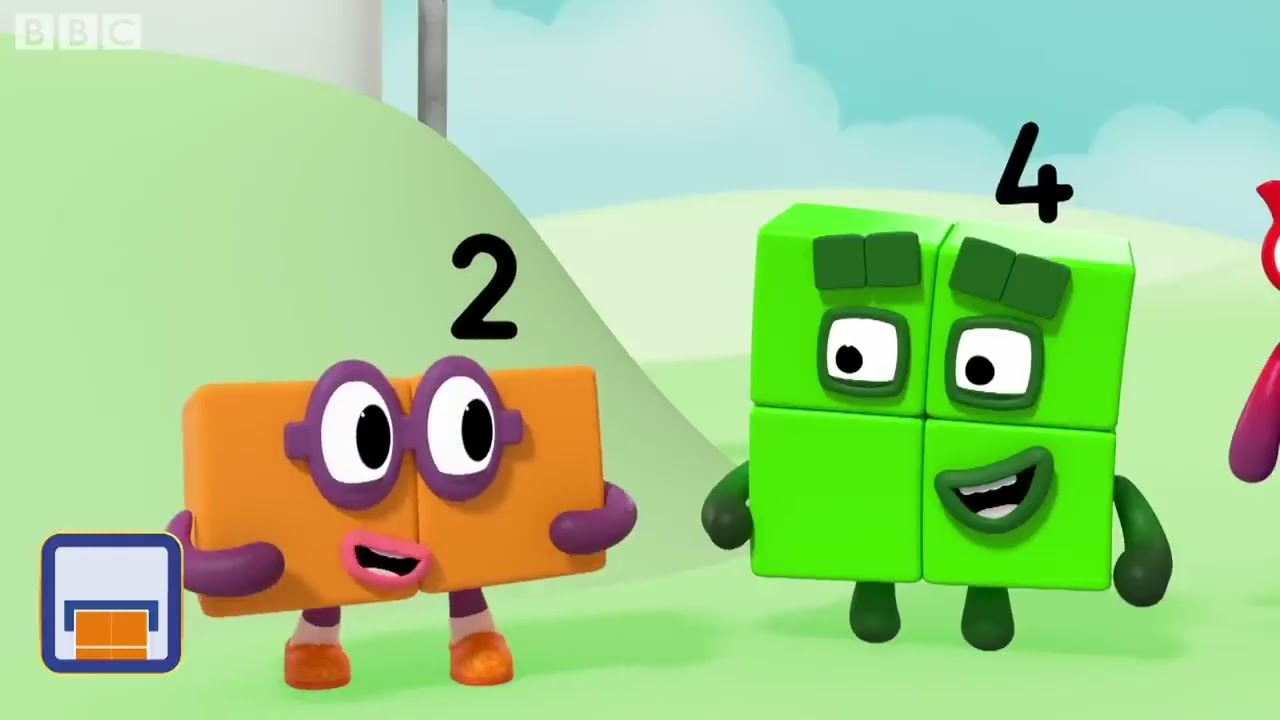 Numberblocks | Even Tops Club | Numbers Are Everywhere | Educational ...
