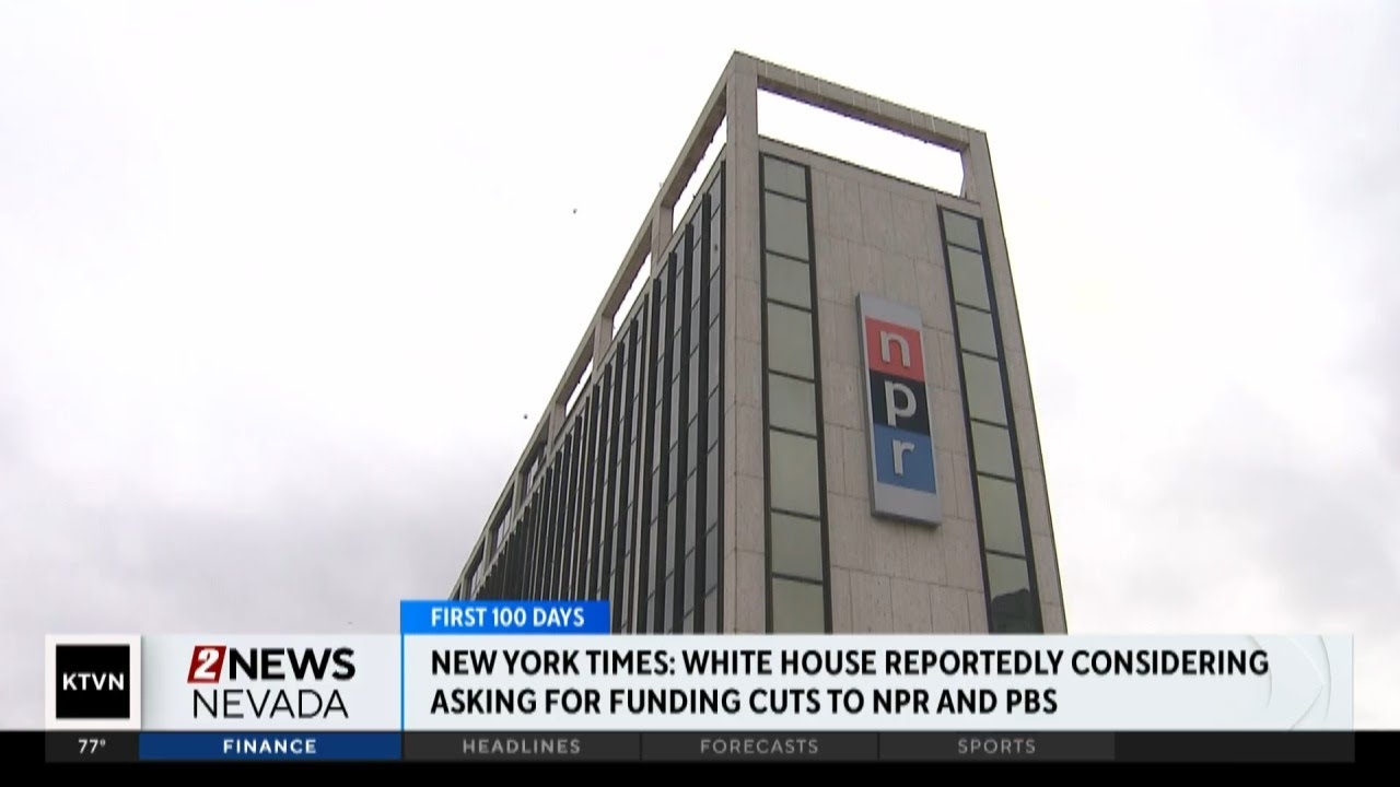 Trump Administration looking to cut funding for NPR, CPB - YouTube