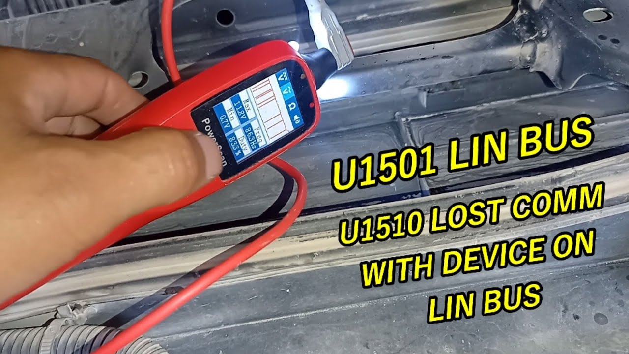 U1501 U1510 LOST COMM WITH DEVICE ON LIN BUSY - YouTube