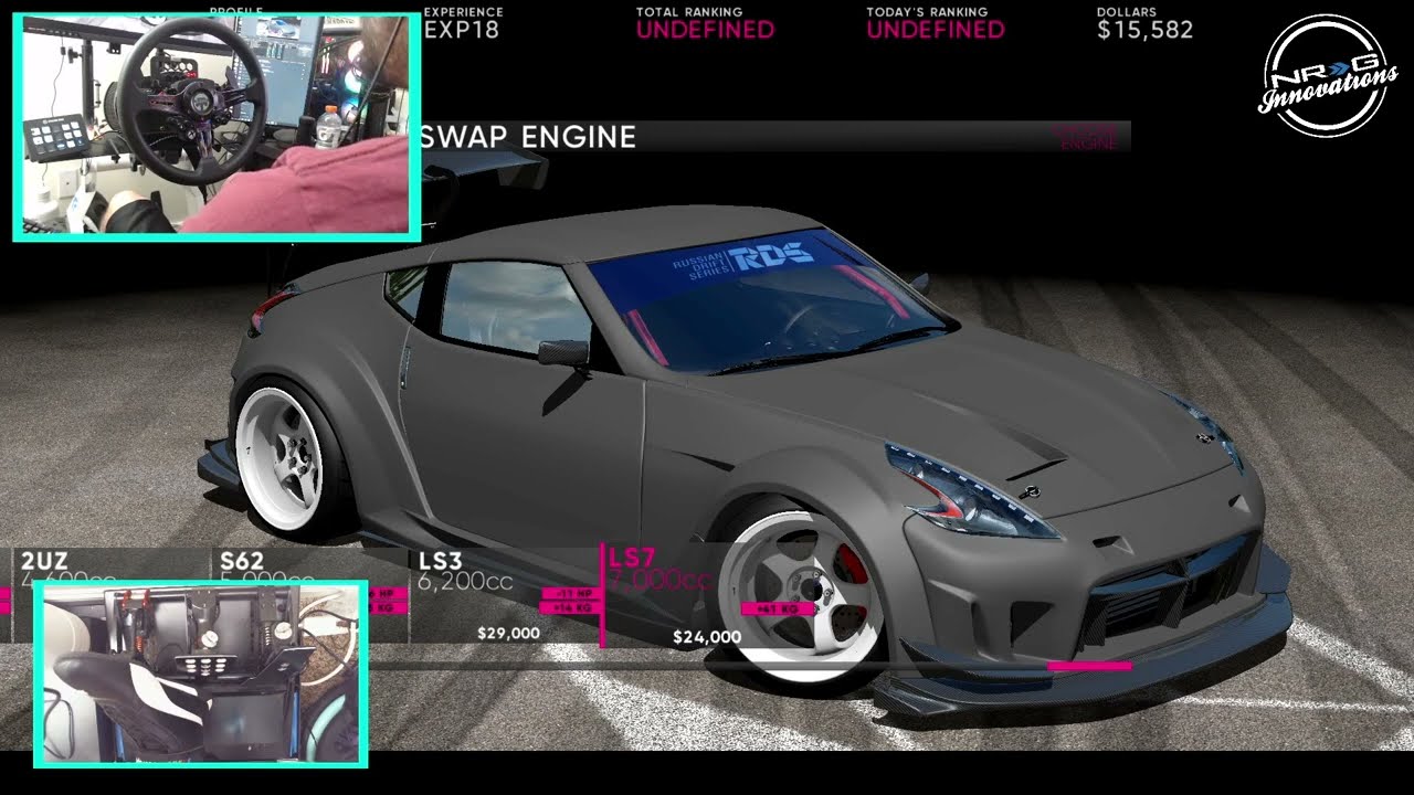 Drifting in RDS ( Russian Drift Series ) Taking a win online event ...