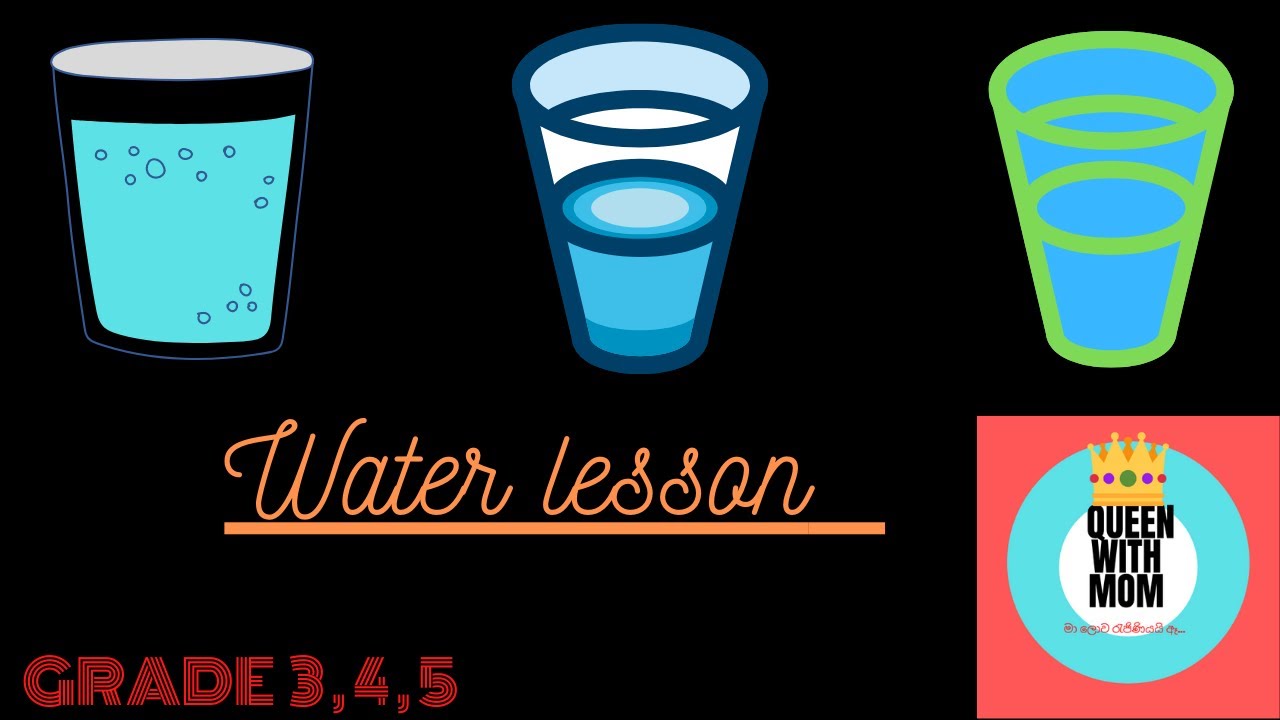 Water lesson for grade 3 , 4 , 5 - YouTube