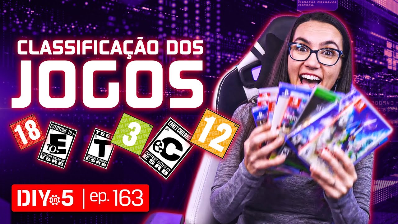 Entendendo a Classificação dos Jogos 🎮 ESRB e PEGI 🕹 - YouTube