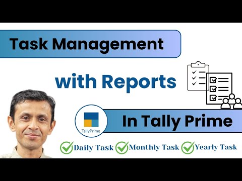 Task Allocation TDL for Tally Prime | Manage Audit, Tax & GST Tasks ...