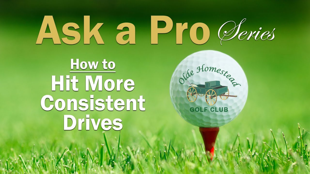 HOW TO GET MORE CONSISTENT DRIVES - YouTube