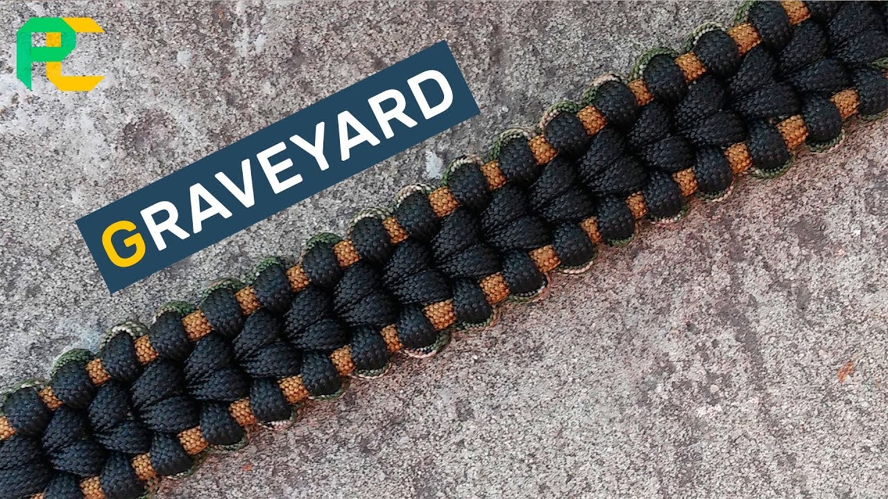 Graveyard Bar Paracord Bracelet - YouTube