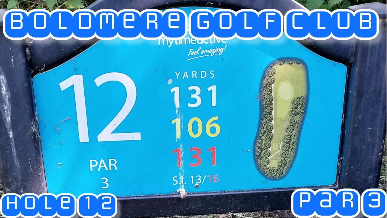 Hole 12 Par 03 Boldmere Golf Club - YouTube