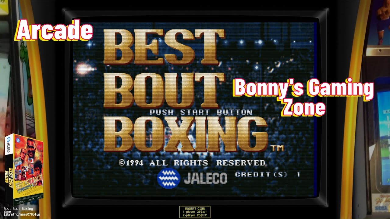 Best Bout Boxing (Arcade - Jaleco - 1994) Mame Batocera 40 (60Hz) - YouTube