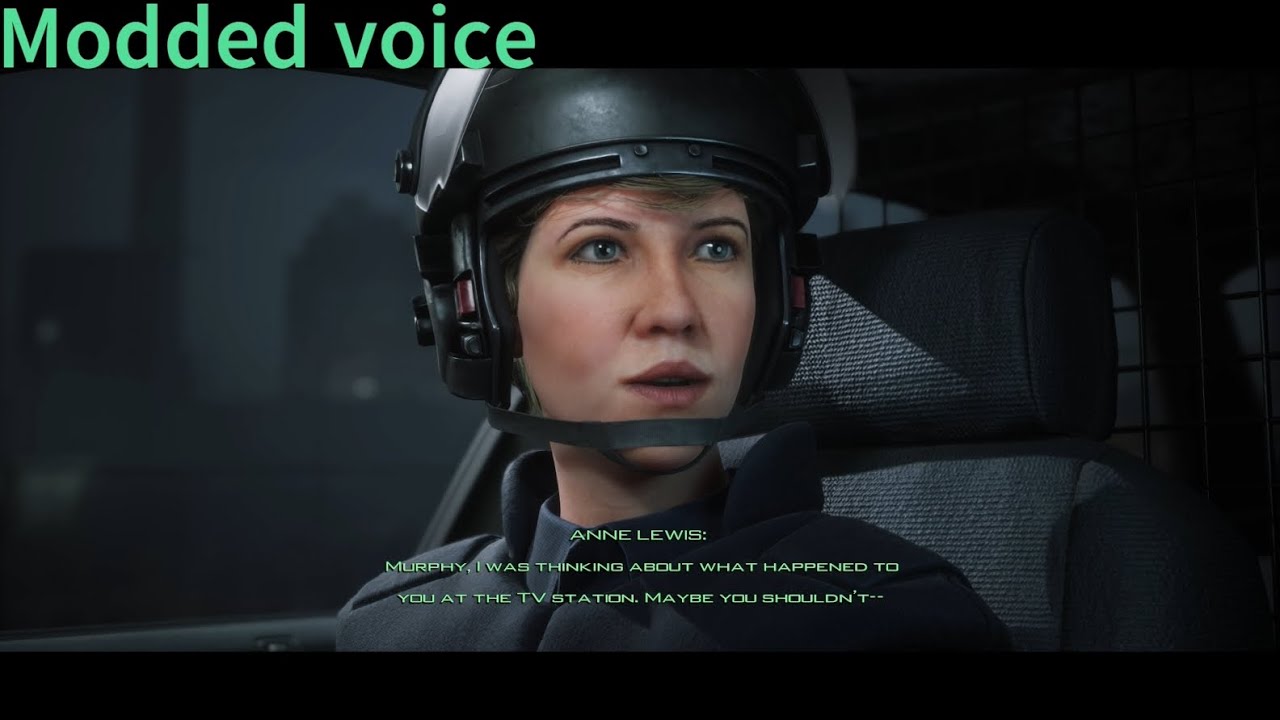 RoboCop: Rogue City Anne Lewis Voice Mod by DMClues - YouTube