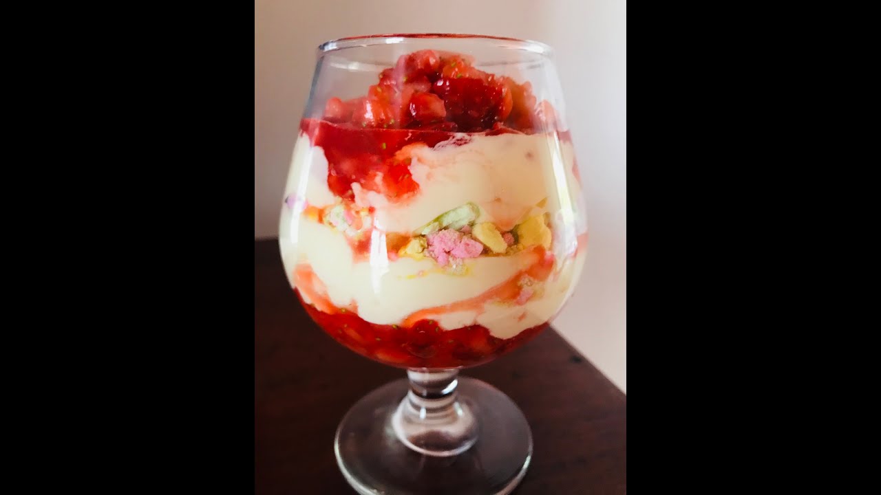 Quick and easy Eton mess trifle anyone can do - YouTube
