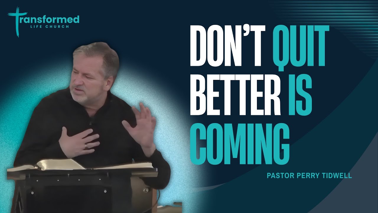 I'm Moving On | Pastor Perry Tidwell | Transformed Life Church - YouTube