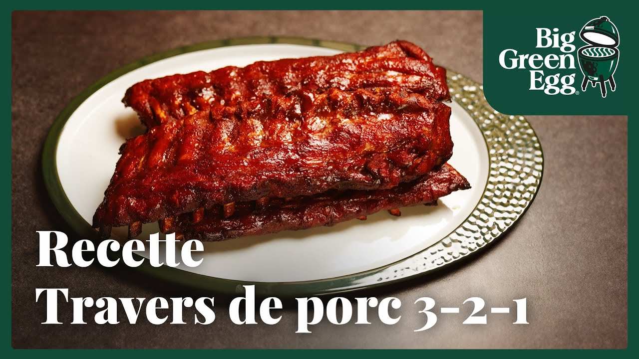 Travers de porc 3-2-1 | Recette | Big Green Egg France - YouTube