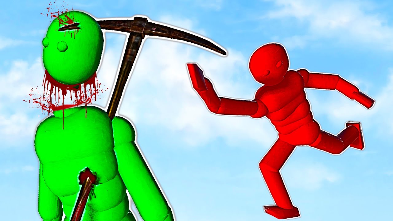 Dynamic AI NPC Ragdolls Fight with Weapons! (with Active Ragdoll ...