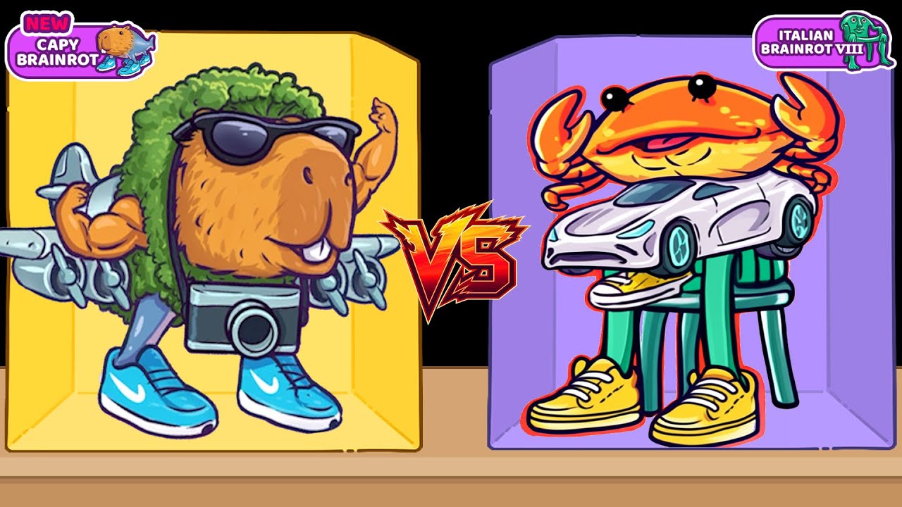 CAPY BRAINROT vs ITALIAN BRAINROT VIII: Merge Fellas | Brainrot ...