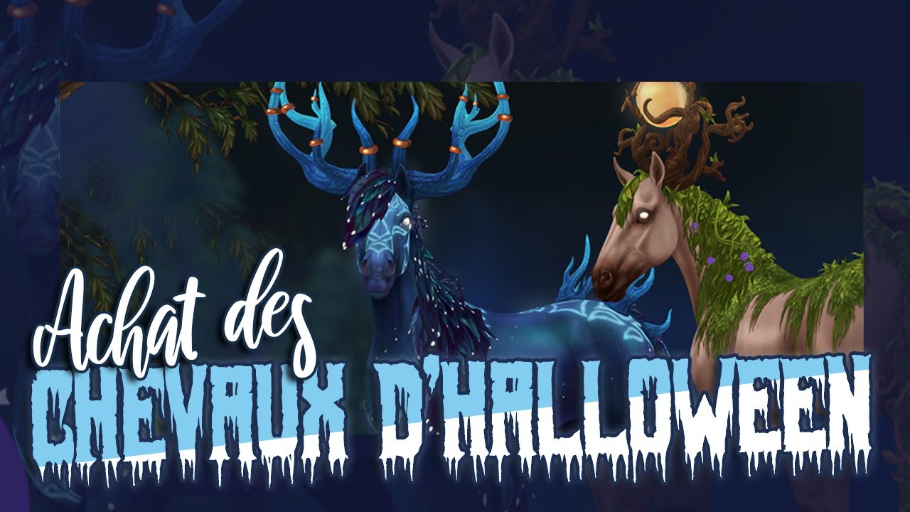 AUDRA et ALVIRAH : les chevaux HANTÉS D'HALLOWEEN | Le GAMBIT du ...