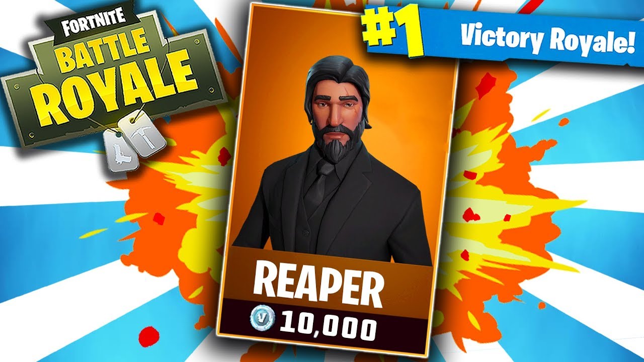 TIER 100 REAPER! FORTNITE RARE SKIN! 495+ WINS || 10,700+ KILLS ...
